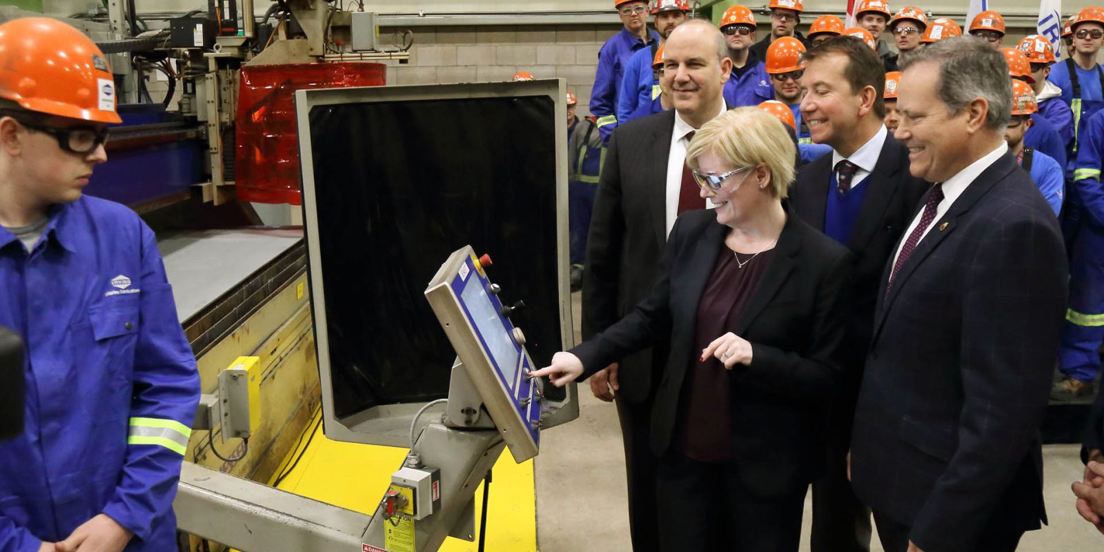 Irving Shipbuilding and the Government of Canada celebrate start of ...
