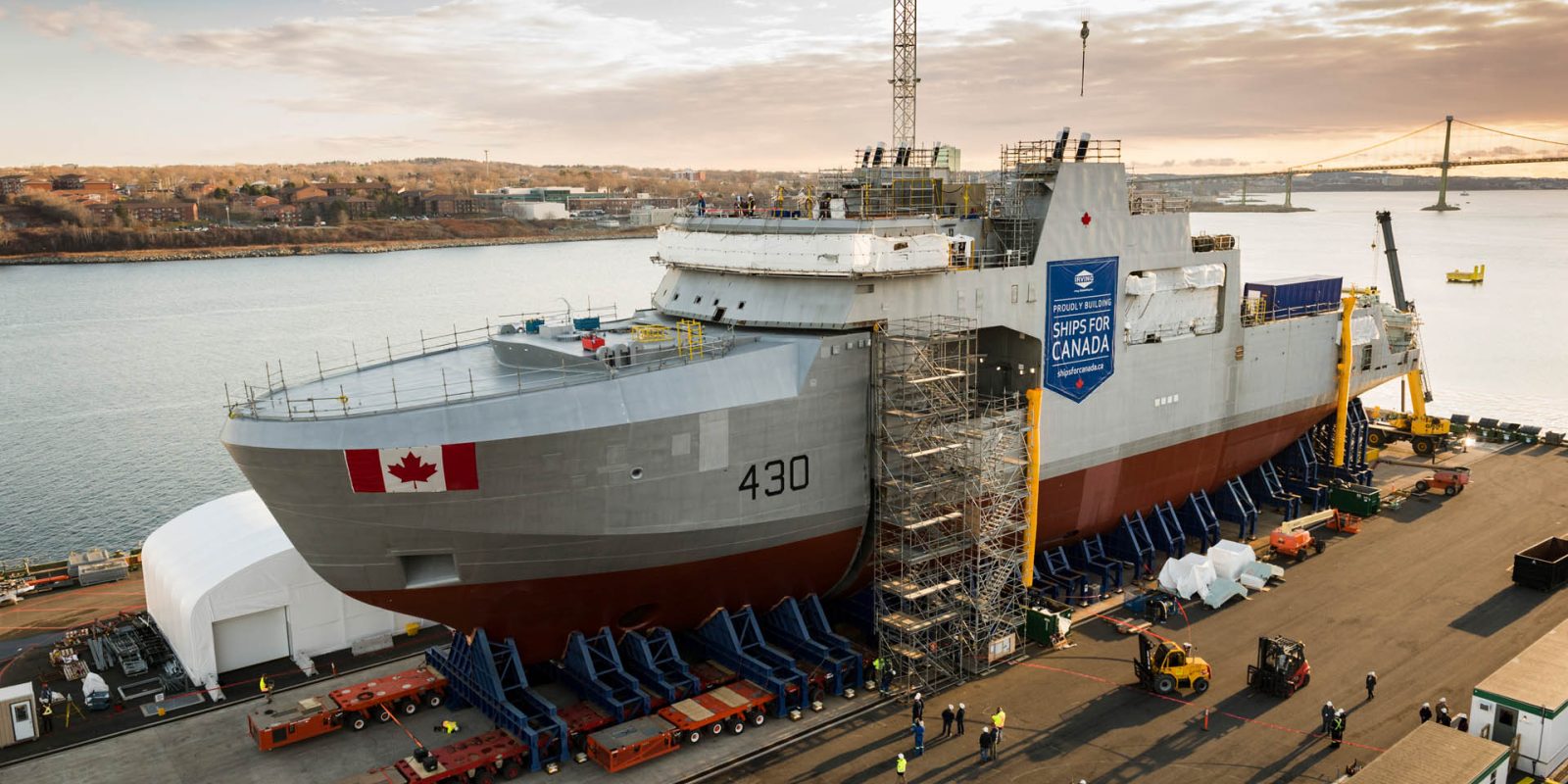 Irving Shipbuilding and L3 MAPPS celebrate Arctic and Offshore Patrol ...