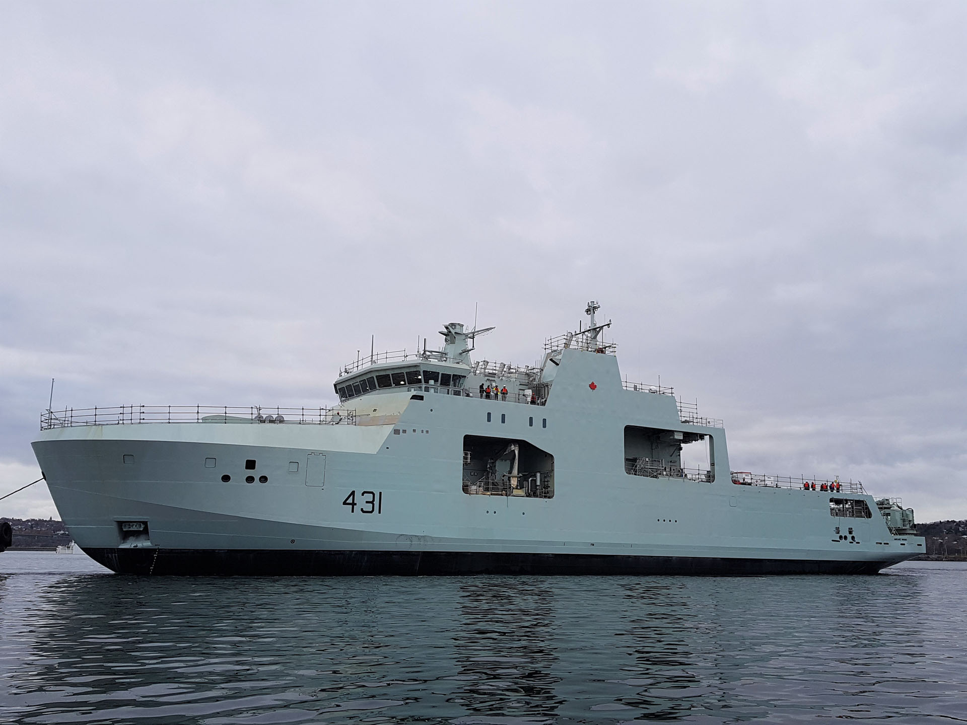 Halifax Shipyard launches Canada’s second Arctic and Offshore Patrol ...