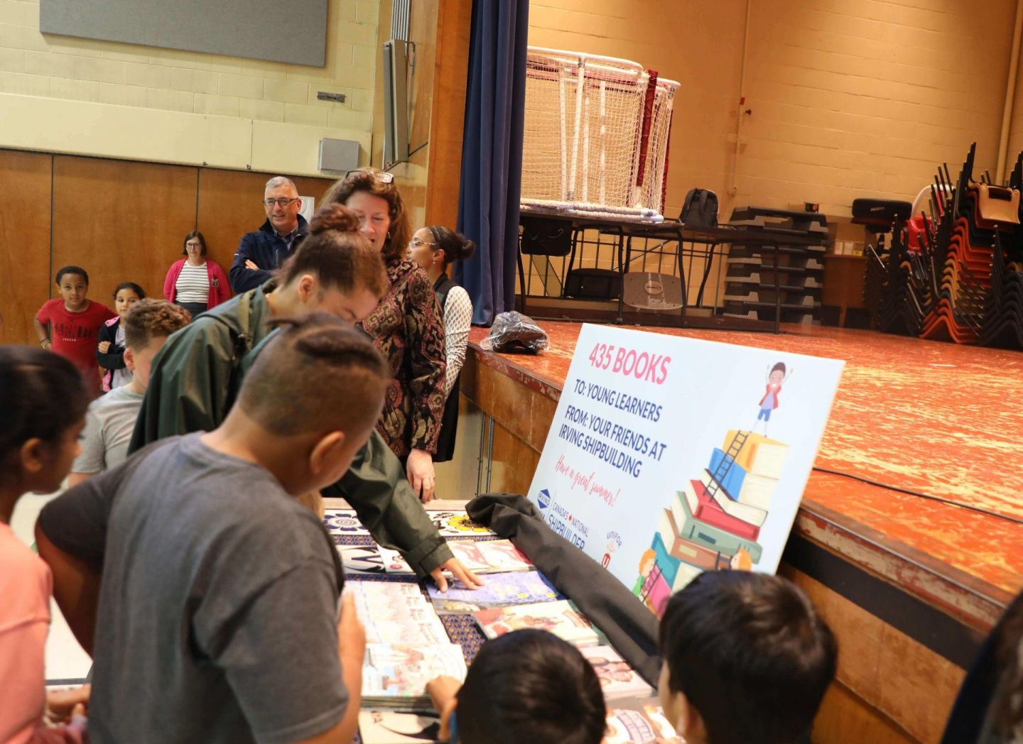 Halifax Shipyard Gives 445 Books to Joseph Howe Elementary - Irving ...