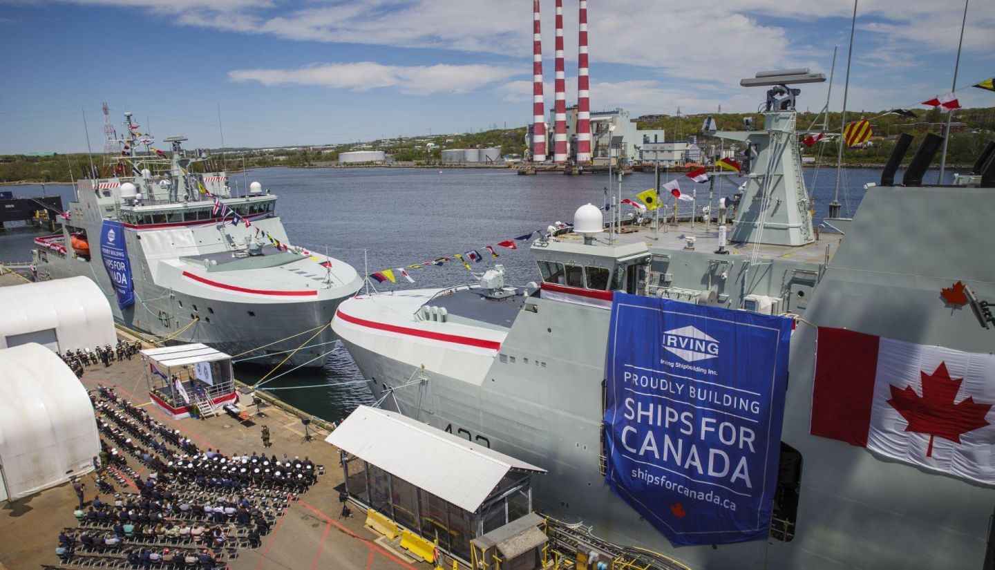 Halifax Shipyard Marks Major Milestone with the Joint Naming Ceremony ...