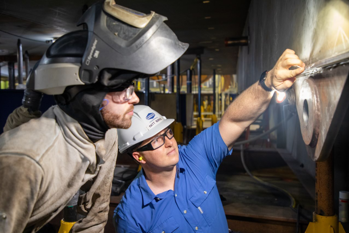 Apprenticeship Skills Coaches - Irving Shipbuilding